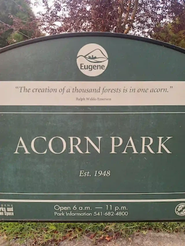 Info of Acorn Park Eugene, Map, Address, Timing, Features, Rent, Size ...